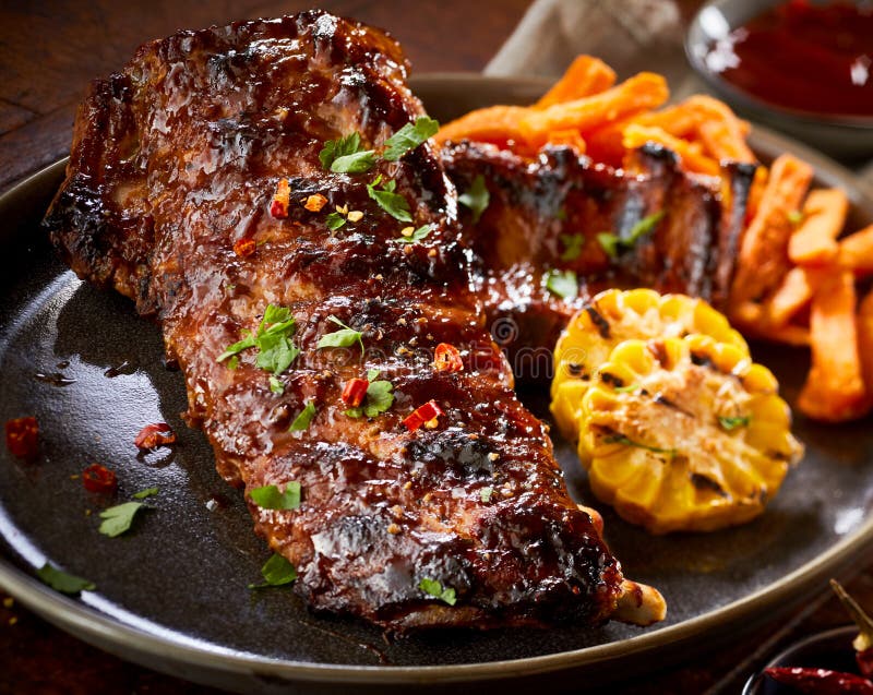 Kruidig Gemarineerd Geroosterd Gedeelte Krabbetjes Stock Afbeelding ...