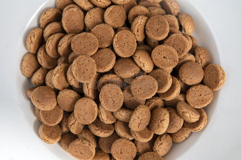 Kruidnoten on a Plate at Amsterdam the Netherlands 29-8-2022 Stock ...