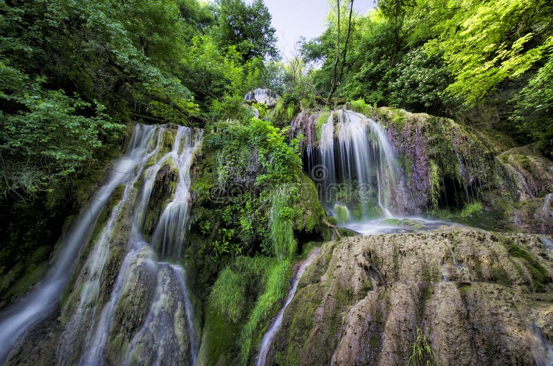 Krushuna s waterfalls stock photo. Image of falling, bulgaria - 32273452