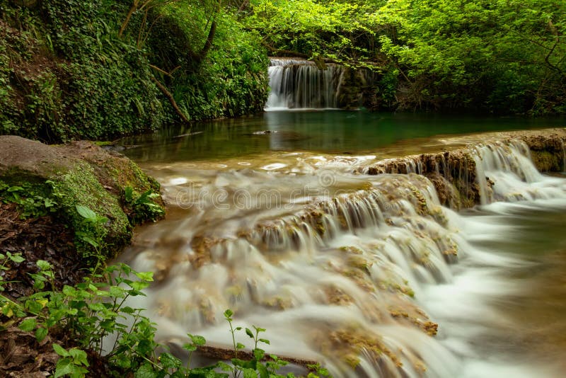Waterfalls Krushuna stock photo. Image of falls, chute - 16789174