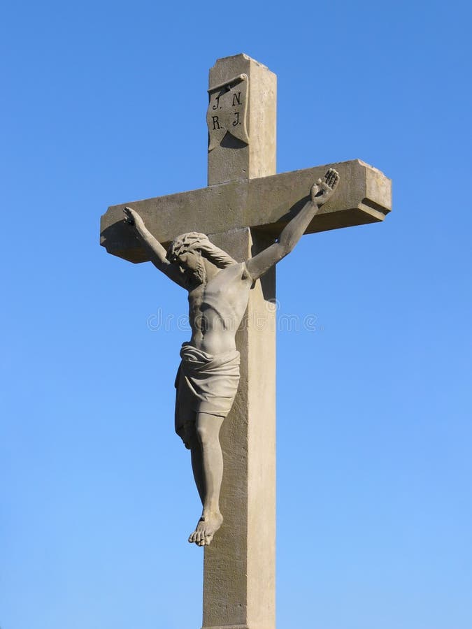 Kruzifix stockfoto. Bild von deutschland, statue, christentum - 599848