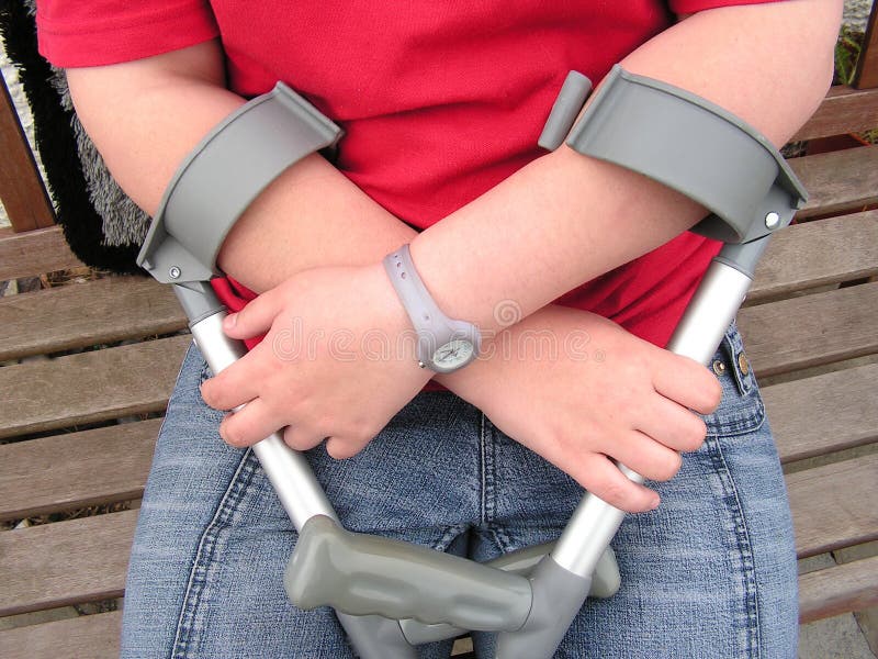 Kryckor arkivfoto. Bild av skada, modernt, vila, säkerhet - 874464