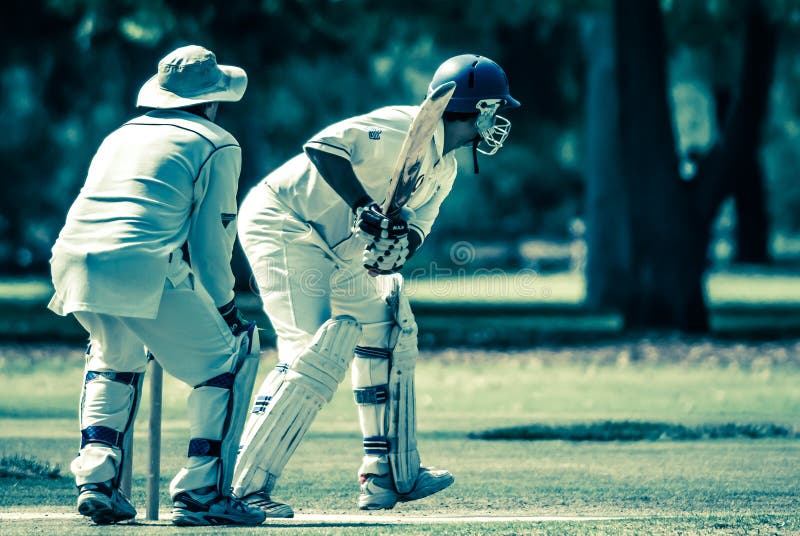 Krykiet obraz stock editorial. Obraz złożonej z koleżeństwo - 88523254