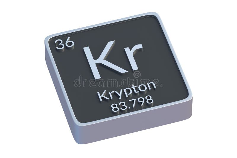 Krypton Kr Stock Illustrations – 40 Krypton Kr Stock Illustrations ...
