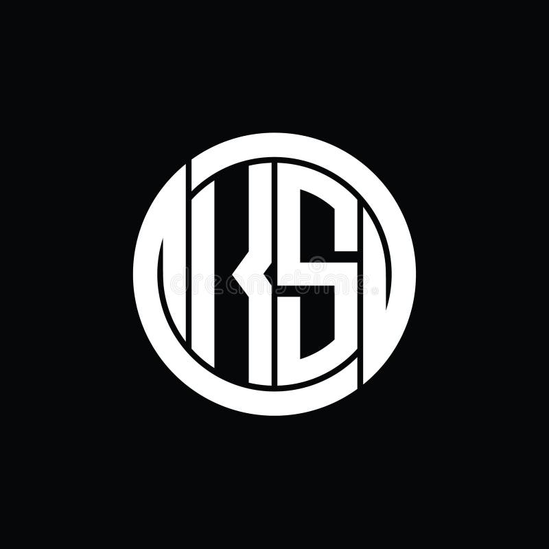 KS Logo Monogram Shield Inside Circle Shape Vector Images Design ...
