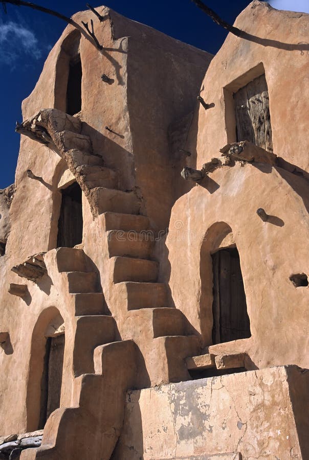 Ksar Hadada stock photo. Image of tatooine, berbers, planet - 56707292