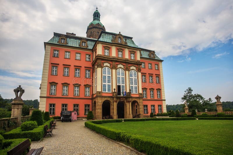 Palace Ksiaz (Furstenstein) - Castle in Walbrzych in Lower Silesian ...