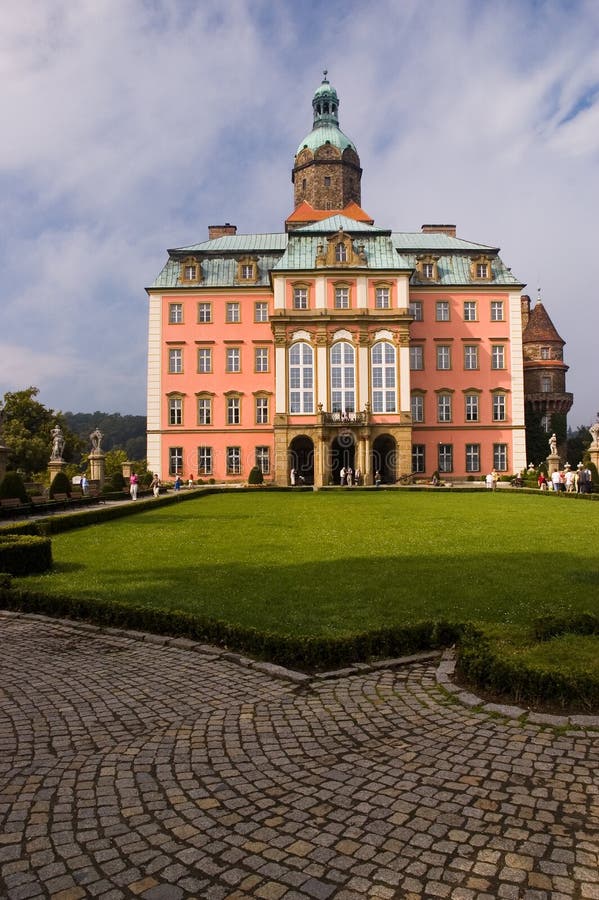 Palace Ksiaz (Furstenstein) - Castle in Walbrzych in Lower Silesian ...
