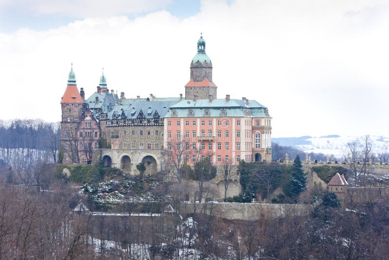 Palace Ksiaz (Furstenstein) - Castle in Walbrzych in Lower Silesian ...