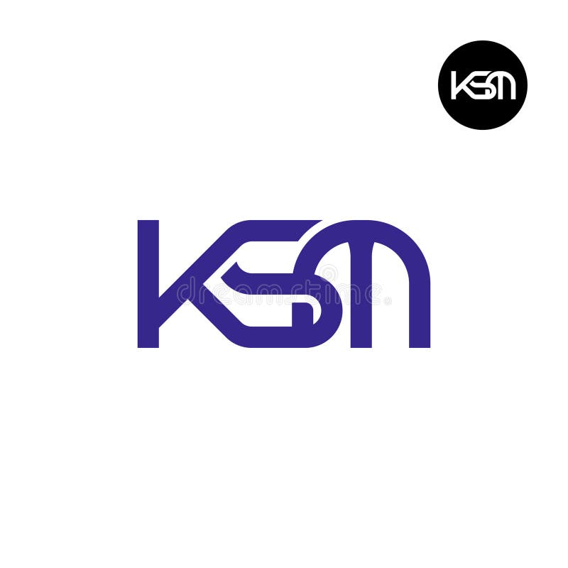 Ksm Monogram Stock Illustrations – 13 Ksm Monogram Stock Illustrations ...