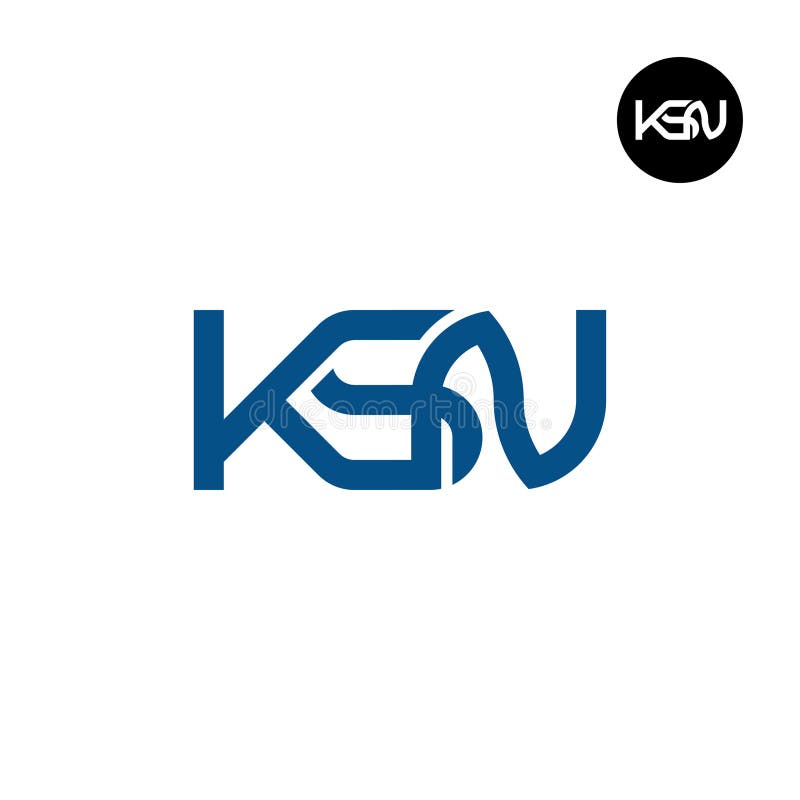 Ksn Monogram Stock Illustrations – 16 Ksn Monogram Stock Illustrations ...