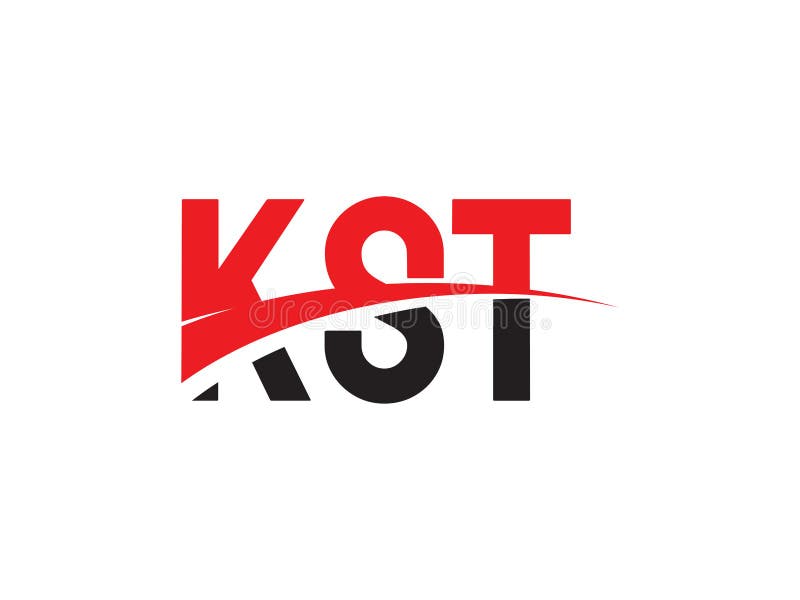 KST Letter Initial Logo Design Vector Illustration Stock Vector ...