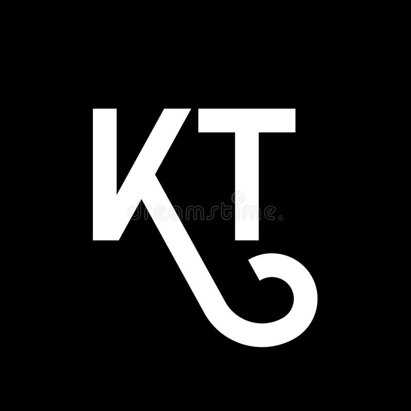 Kt Letter Logo Design Stock Illustrations – 779 Kt Letter Logo Design ...