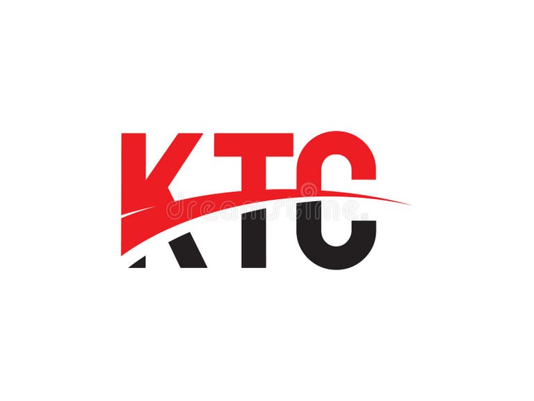 KTC Letter Initial Logo Design Vector Illustration Stock Vector ...