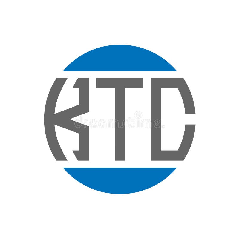 KTC Letter Logo Design on White Background. KTC Creative Initials ...