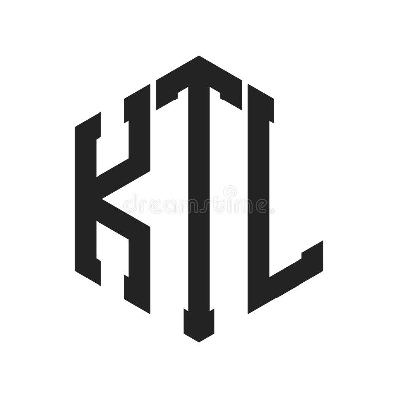 KTL Logo Design. Initial Letter KTL Monogram Logo Using Hexagon Shape ...