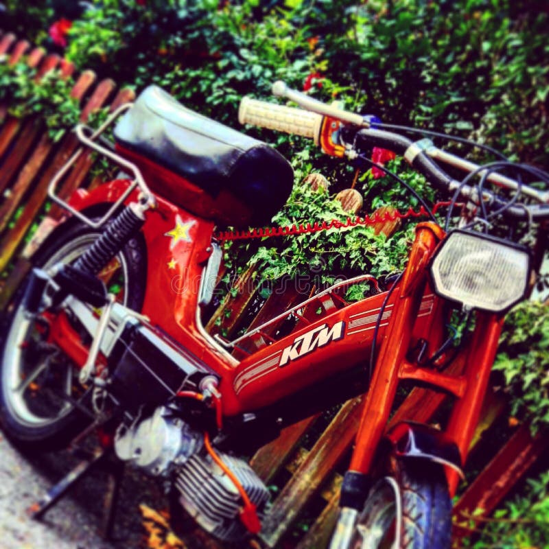 Ktm Hobby 3 Moped editorial stock photo. Image of moped - 76922793