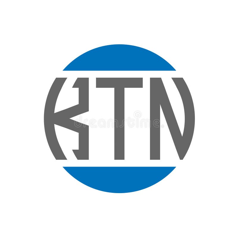 KTN Letter Logo Design on White Background. KTN Creative Initials ...