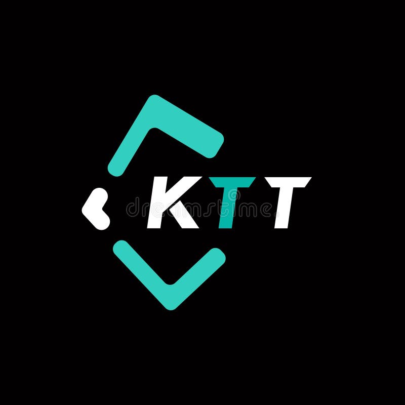 KTT Creative Minimalist Letter Logo. KTT Unique Vector Initials ...
