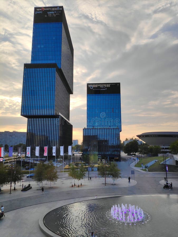 KTW Office Building in Katowice, Poland Editorial Stock Photo - Image ...