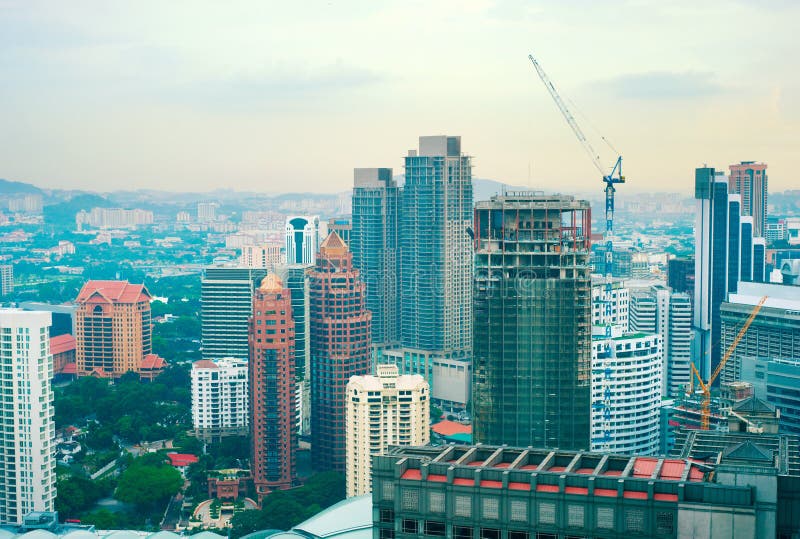 Kuala Lumpur Development, Malaysia Stock Image - Image of development ...