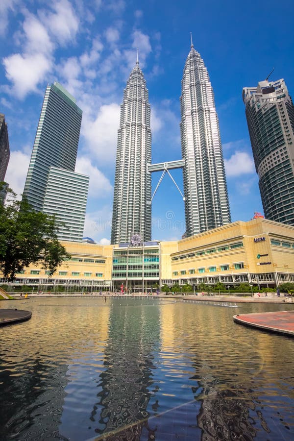 Kuala Lumpur KLCC towers stock image. Image of holiday - 28092197