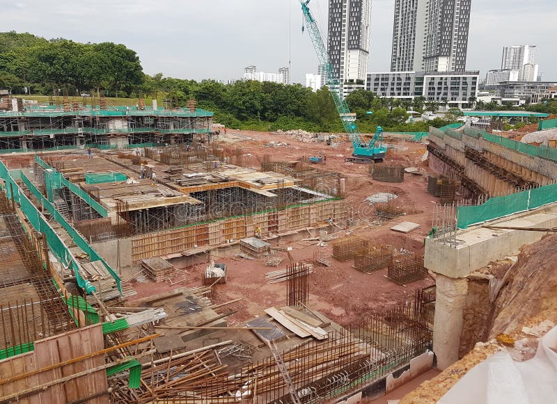 Building Substructure and Super-structure Under Construction Using the ...