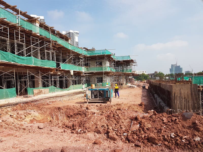 Building Substructure and Super-structure Under Construction Using the ...