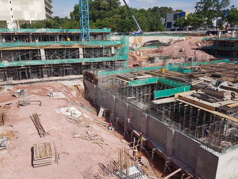 Building Substructure and Super-structure Under Construction Using the ...