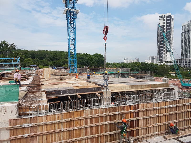 Building Substructure and Super-structure Under Construction Using the ...