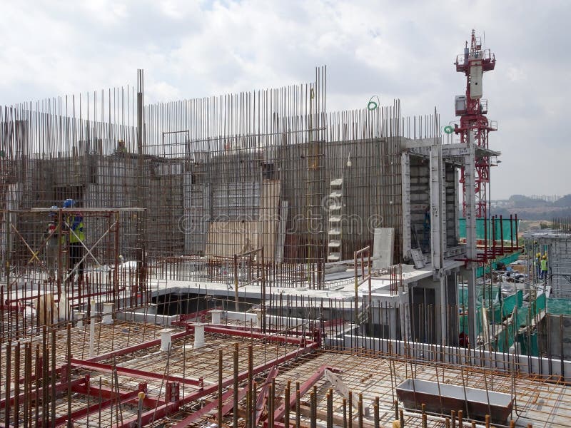 High Rise Apartment Construction Using the Precast System Aluminium ...