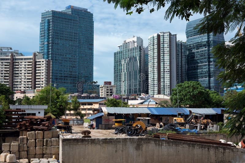 Brickfield Town Under Significant Development Kuala Lumpur Malaysia ...