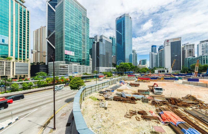 Scenic View of the City Development in Kuala Lumpur,Malaysia Editorial ...
