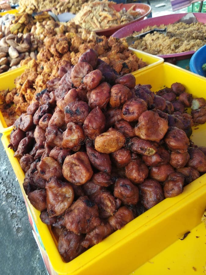 Variety Of Famous Traditional Malaysian Sweet And Dessert Sell By
