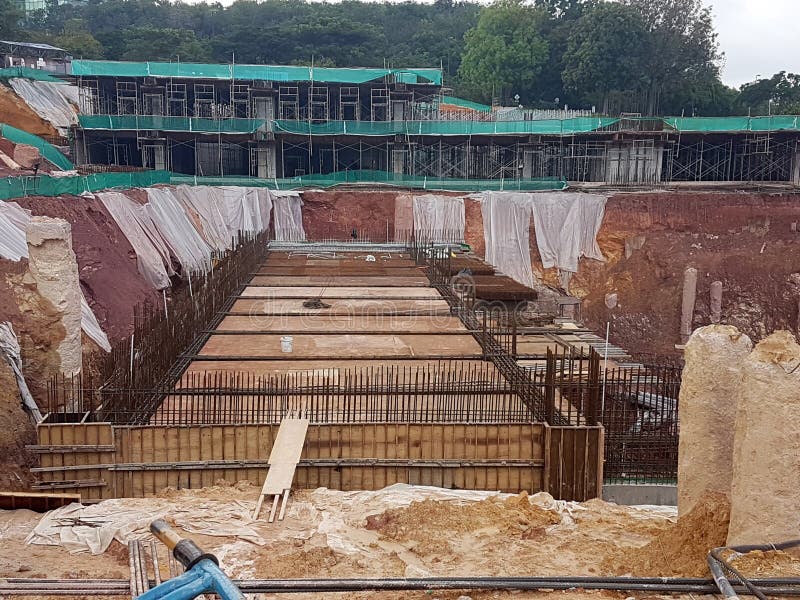 Building Substructure And Super-structure Under Construction Using The ...