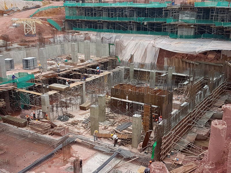 Building Substructure and Super-structure Under Construction Using the ...