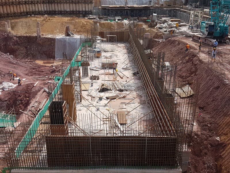 Building Substructure and Super-structure Under Construction Using the ...