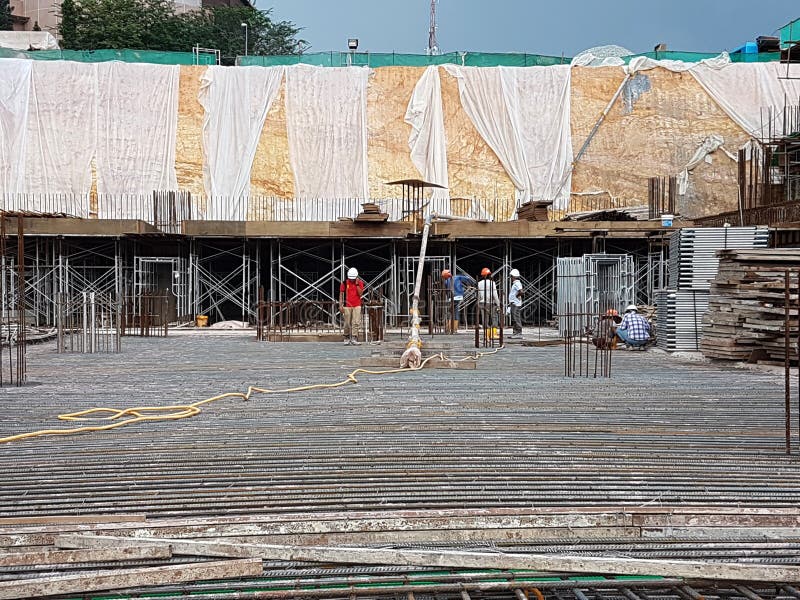 Building Substructure and Super-structure Under Construction Using the ...