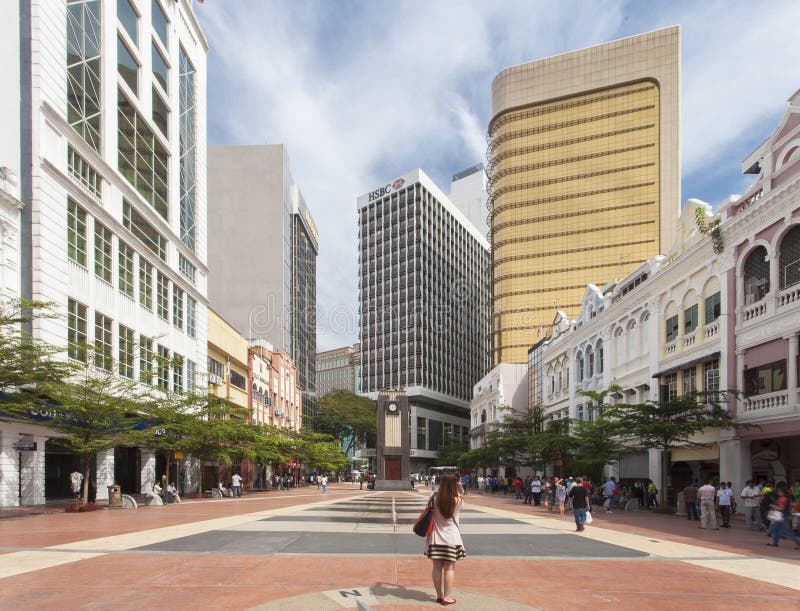 KUALA LUMPUR, MALAYSIA - OCTOBER 23: Merdeka Square in Downtown ...