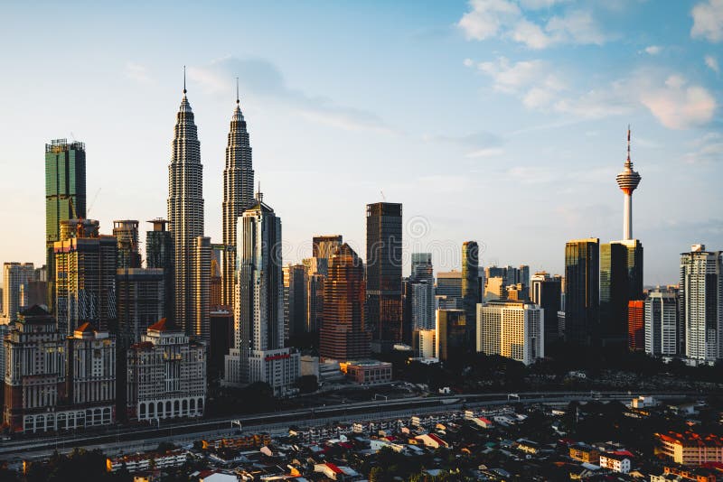 Kuala Lumpur skyline stock photo. Image of high, petronas - 113268832