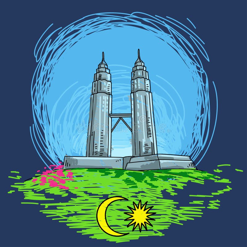 Klcc Skyline Stock Illustrations – 115 Klcc Skyline Stock Illustrations ...