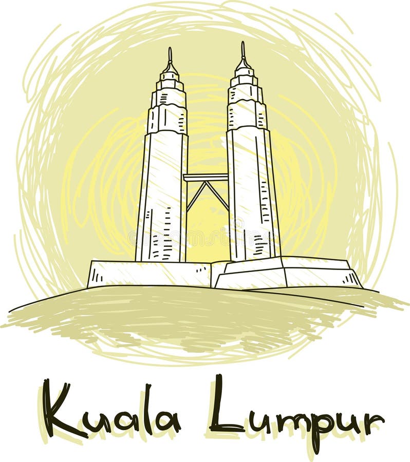 Klcc Drawing