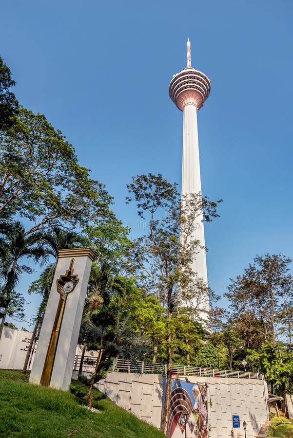 Kuala Lumpur Tower, Torre Di Menara, Malesia Fotografia Editoriale ...