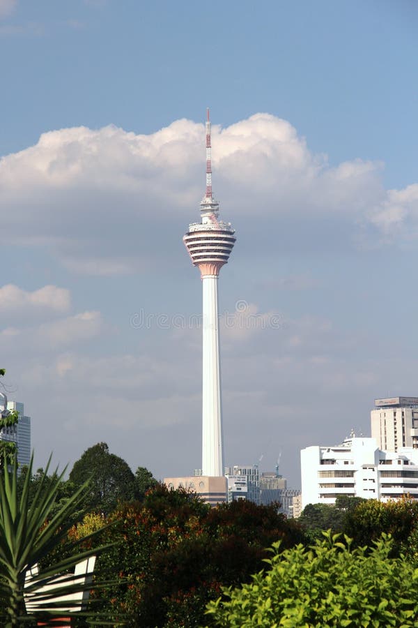 Kuala Lumpur Tower editorial photo. Image of microwave - 43371506