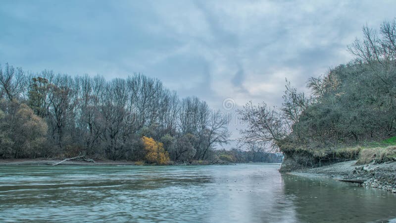 Kuban River. Russia. Sunset Over The River Stock Footage - Video of ...