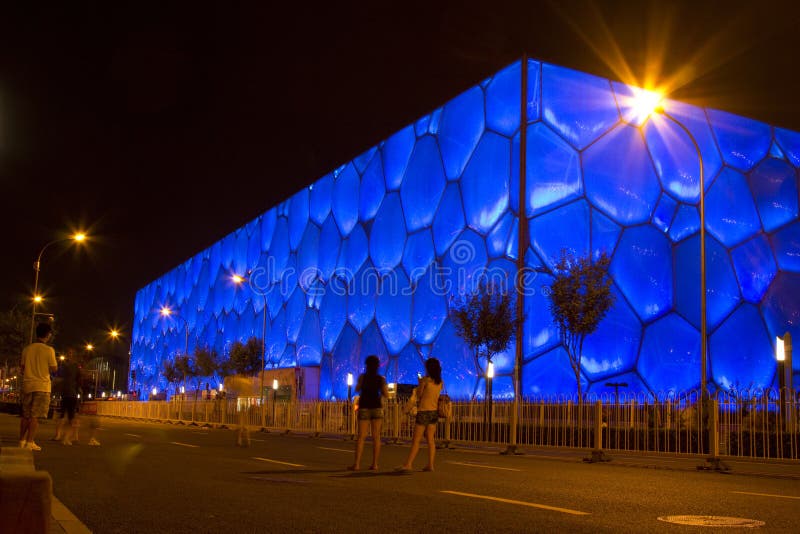 Kuben, Peking redaktionell arkivbild. Bild av sport, turist - 26112107