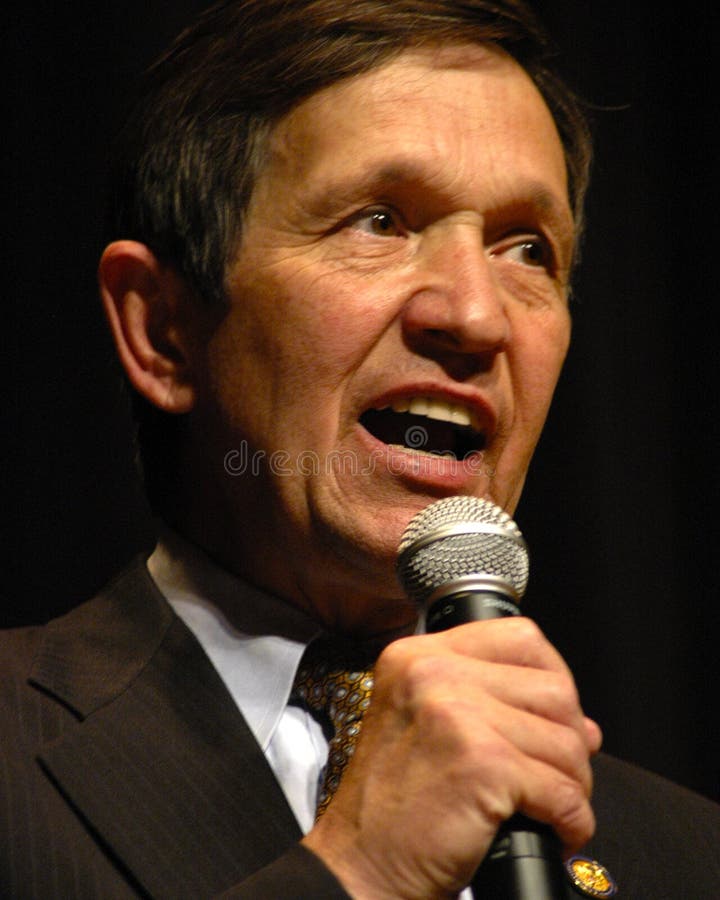 Kucinich in Colorado editorial photography. Image of election - 20559857