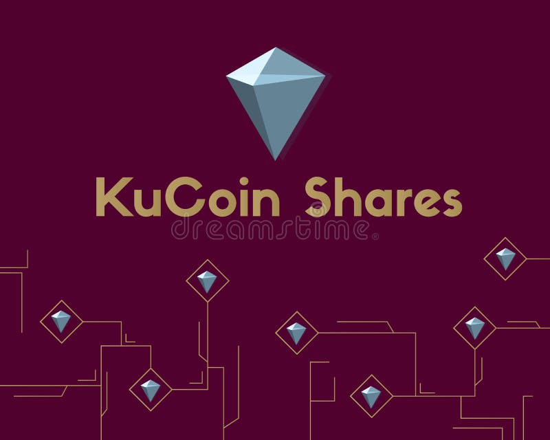 KuCoin Shares Cryptocurrency Circuit Background Editorial Photography ...
