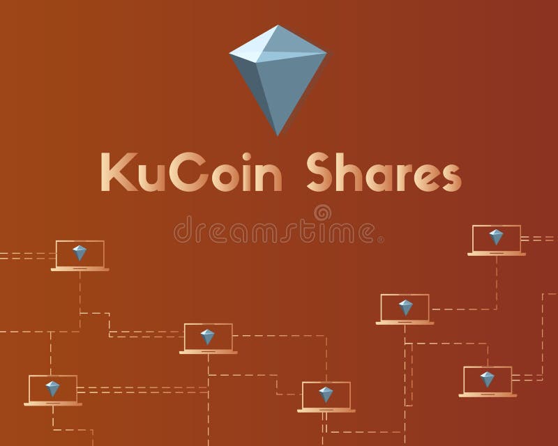 KuCoin Shares Cryptocurrency Concept Style Background Editorial Photo ...
