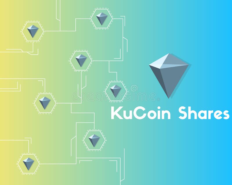 KuCoin Shares Cryptocurrency Network Background Editorial Photography ...